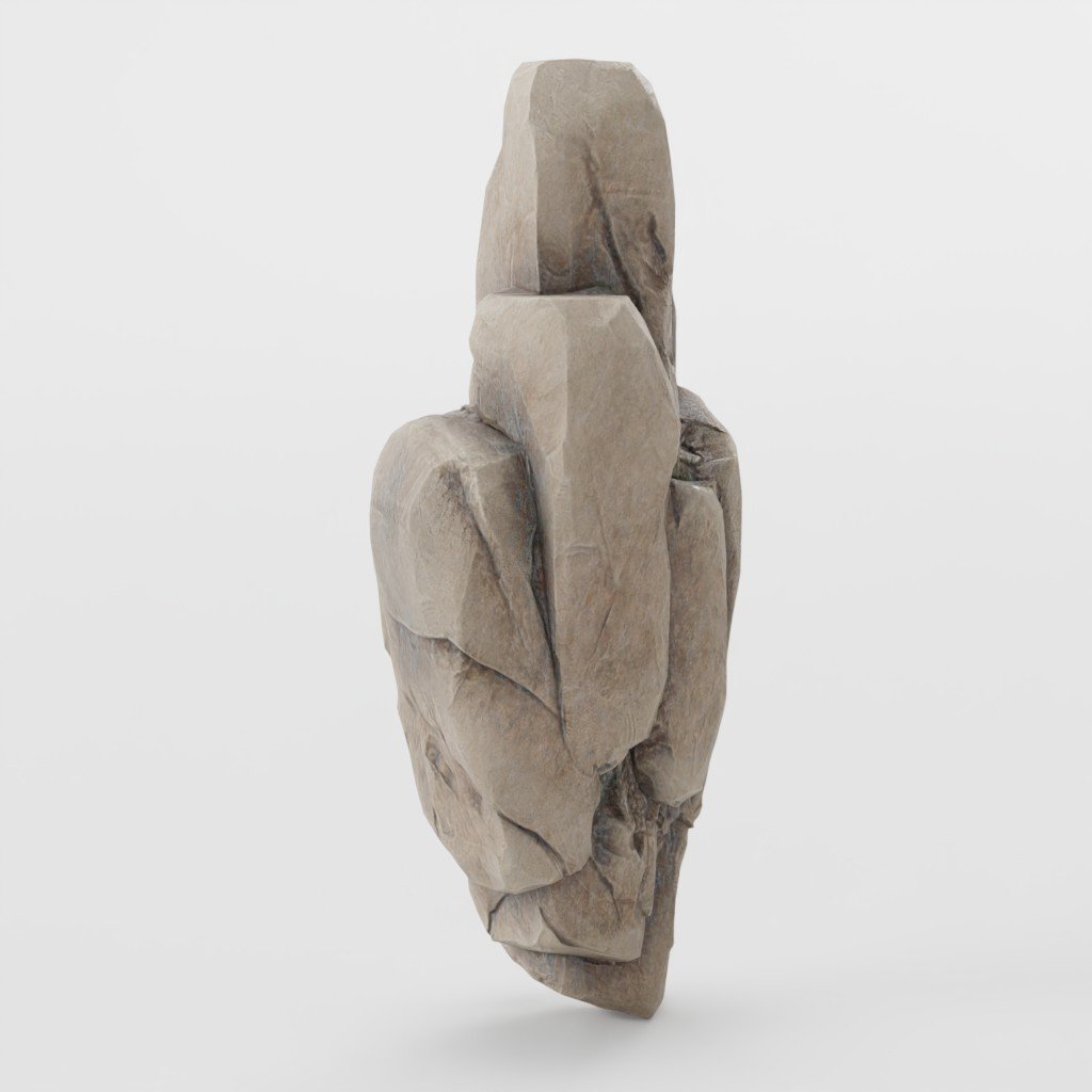 Stone Cliff Formation | Terrains models | BlenderKit