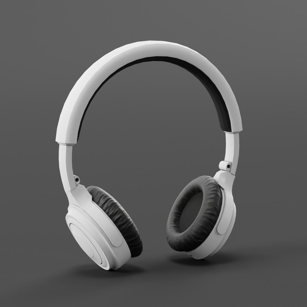 BlenderKit | Download the Headphones model