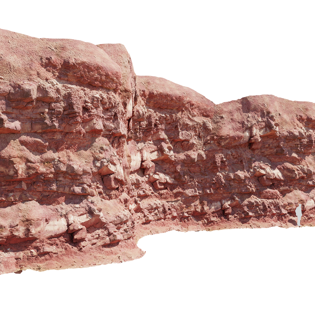 Rock Cliff Overhang Sec2 | Environment Elements models | BlenderKit