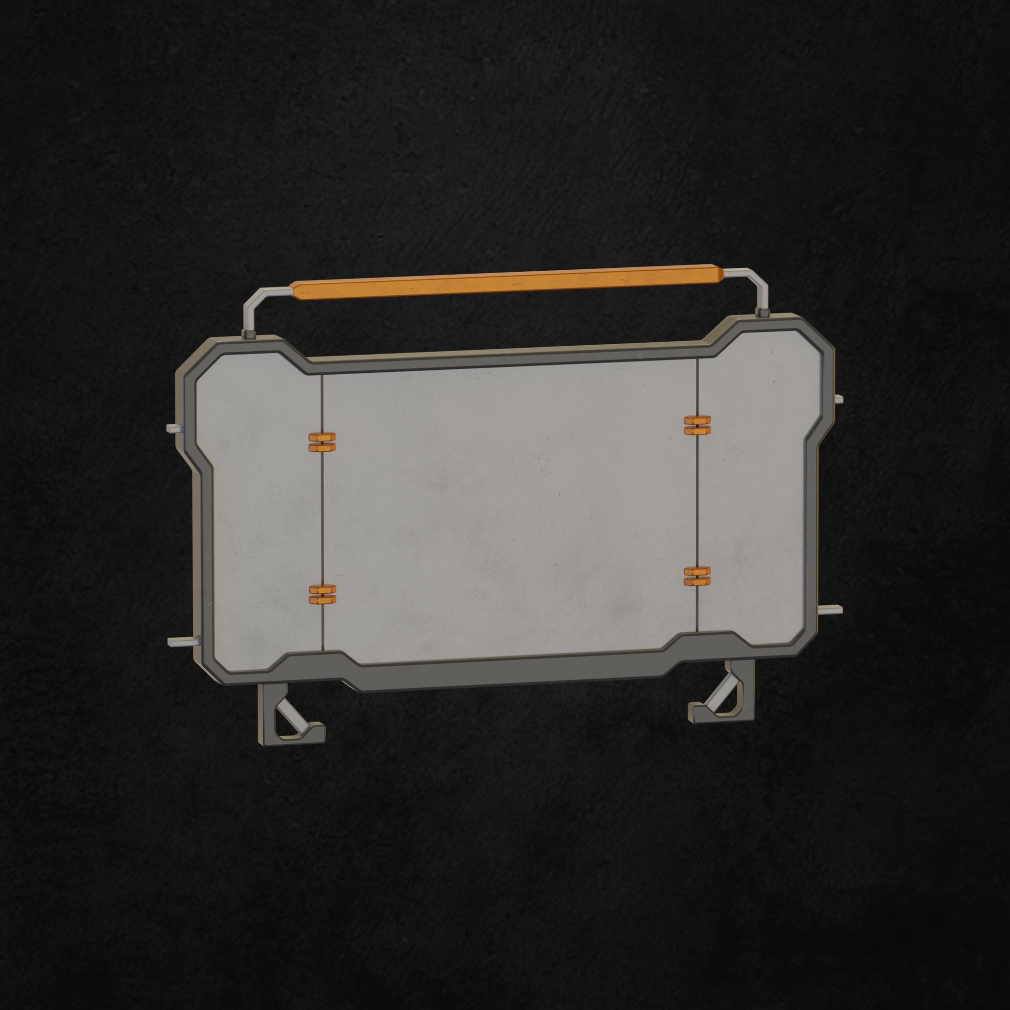 Sci-Fi Fence | Industrial models | BlenderKit