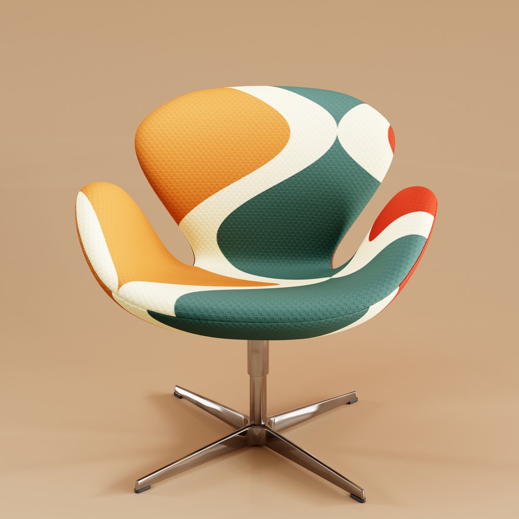 Swan chair | Sitting Chairs models | BlenderKit