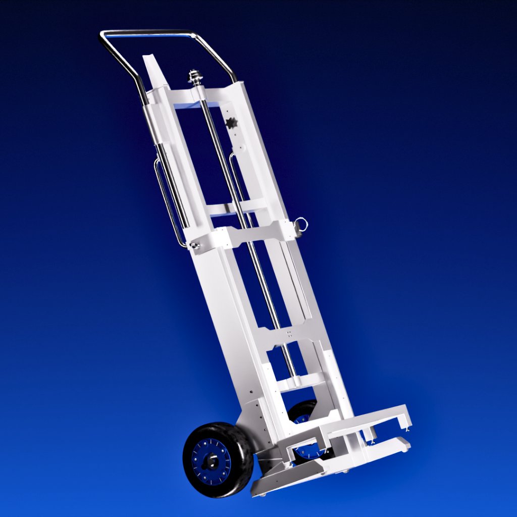 Hand Trolley 3D Model | Industrial Equipment models | BlenderKit