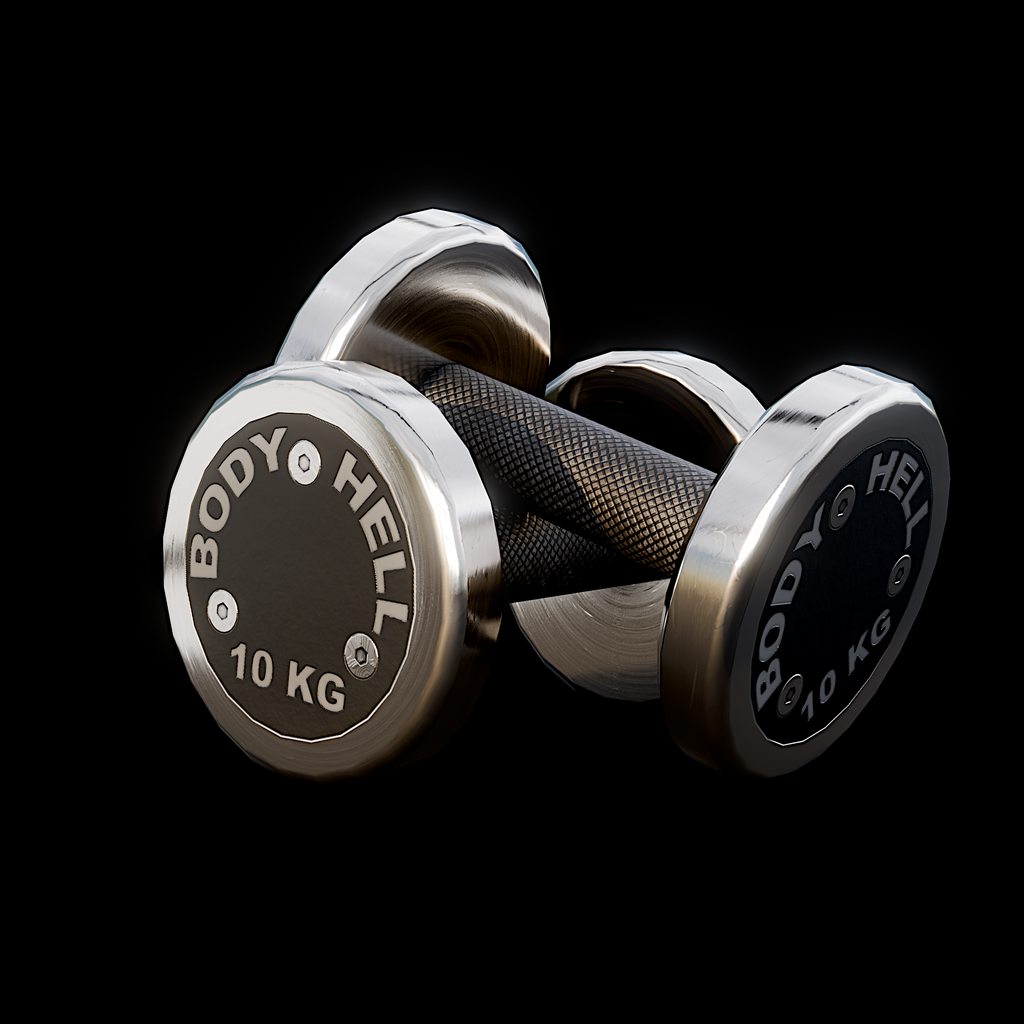 Gym Dumbbells | Gyms models | BlenderKit