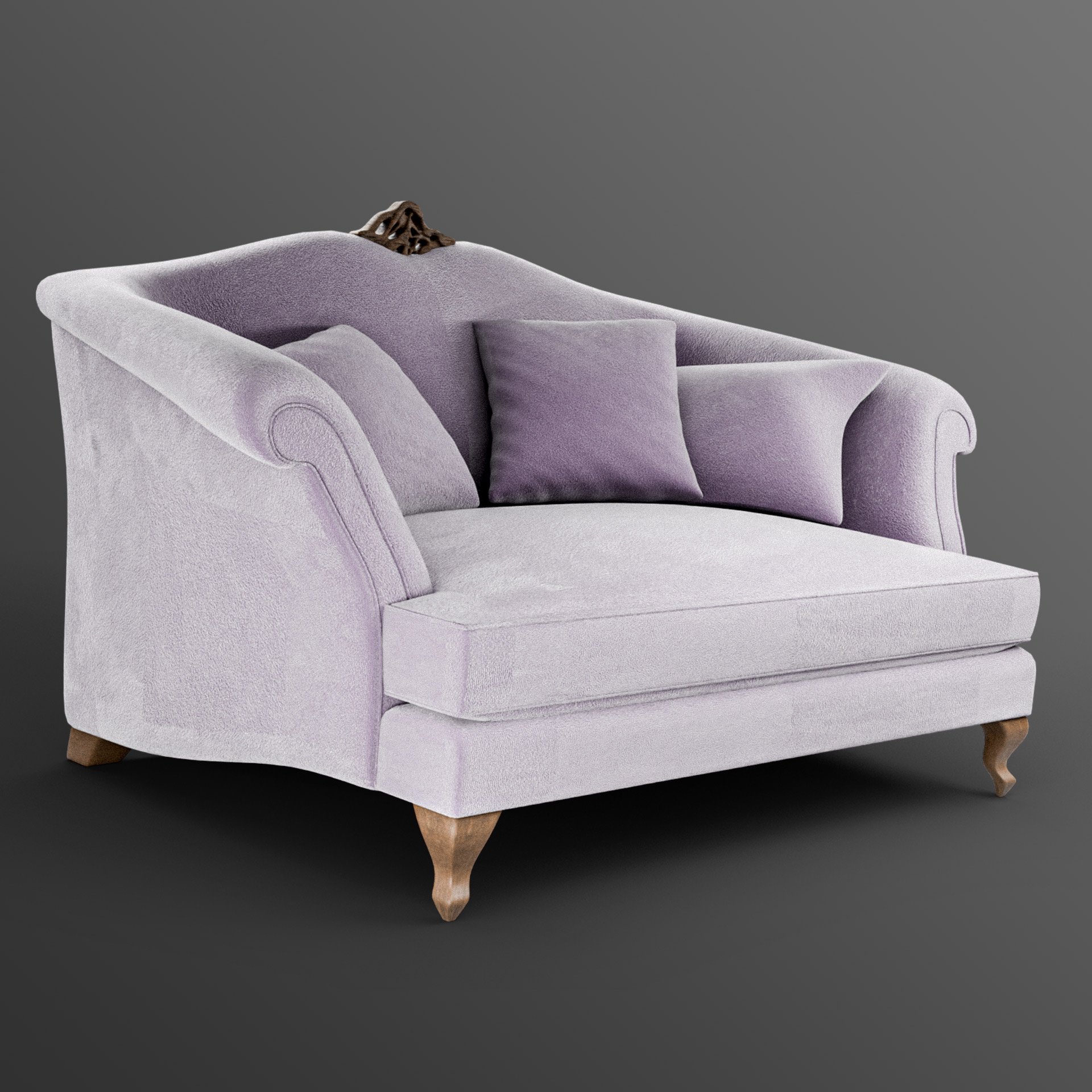 Luxury Christopher Guy 2-Seater Sofa | Sofas models | BlenderKit