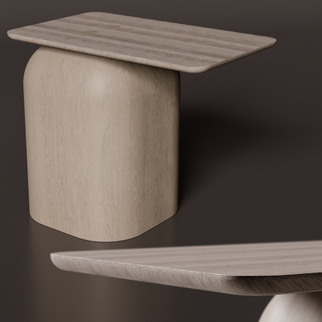 Nikari April Mid | Tables models | BlenderKit
