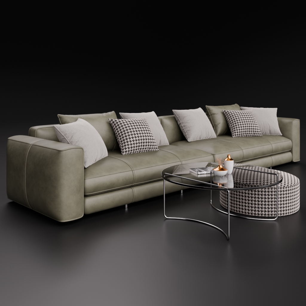 Sofa Yves Suite | Sofas models | BlenderKit