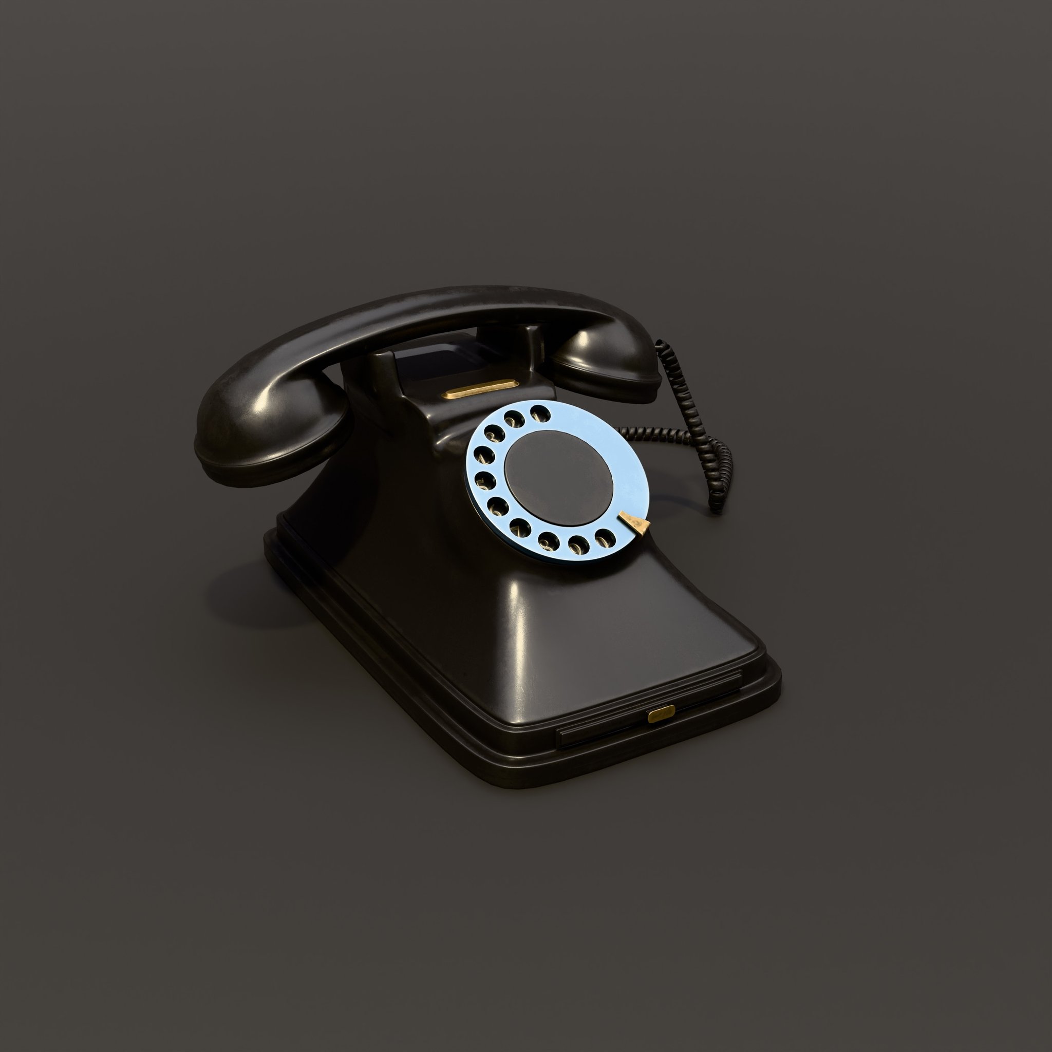 Old Telephone | FREE Corded Phone models | BlenderKit