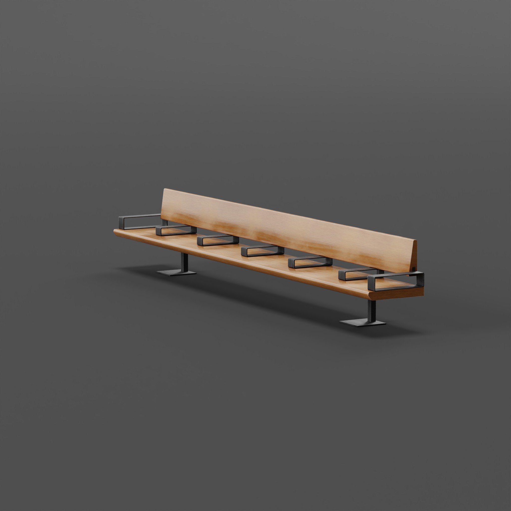 Park Bench | FREE Outdoor Furniture models | BlenderKit