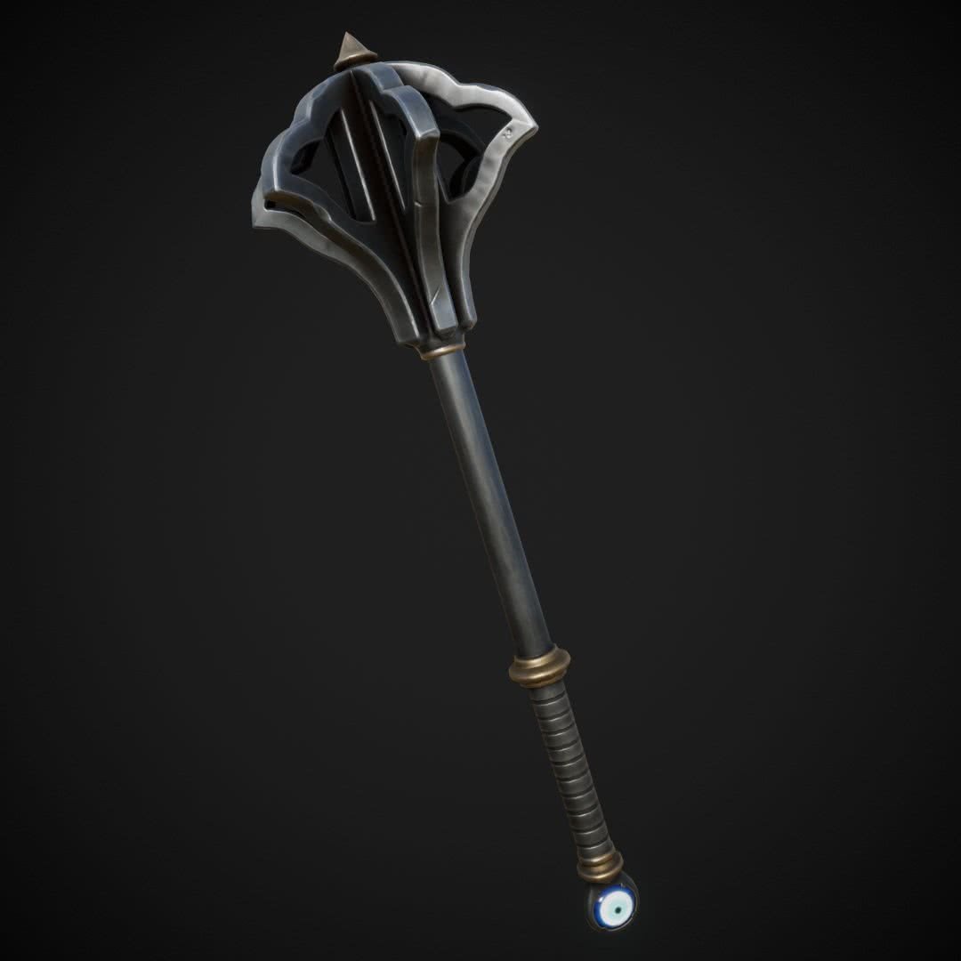 Stylized Mace | Historical Weapons models | BlenderKit