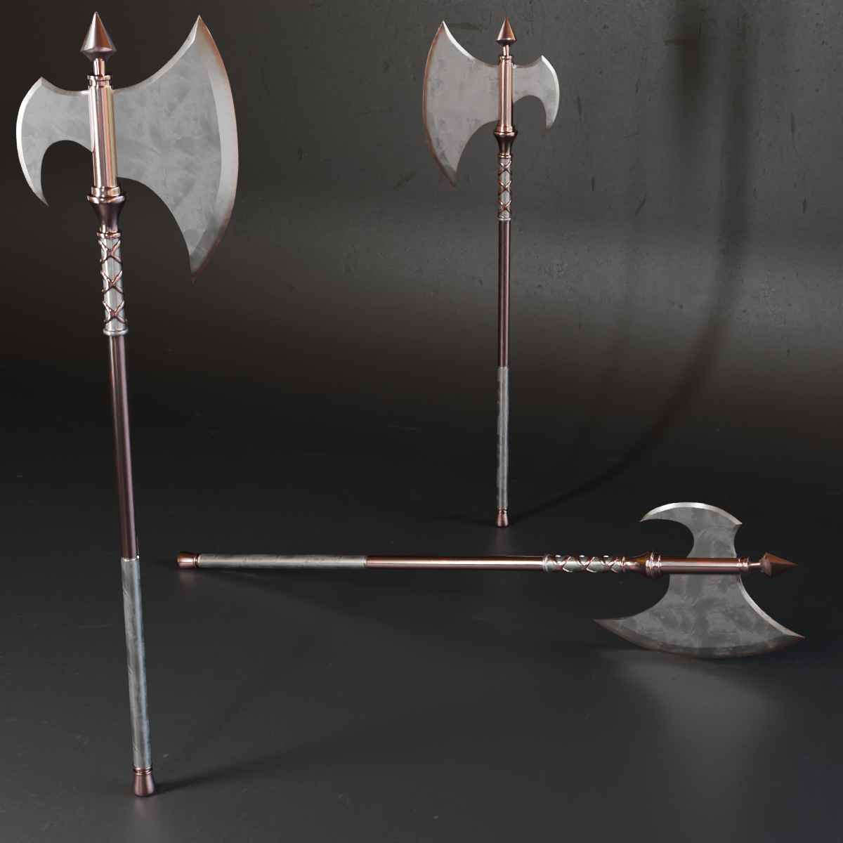 MK Axe lowpoly-015 | Historical Weapons models | BlenderKit