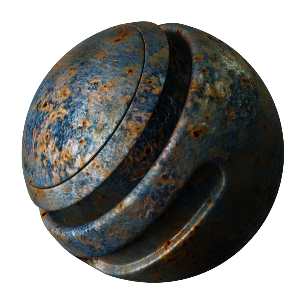 Rust 3 | FREE rust materials | BlenderKit