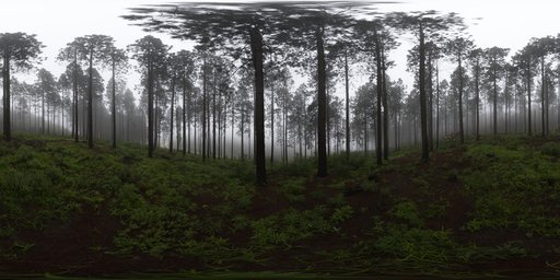 Misty Pines | FREE Abstract HDRis | BlenderKit