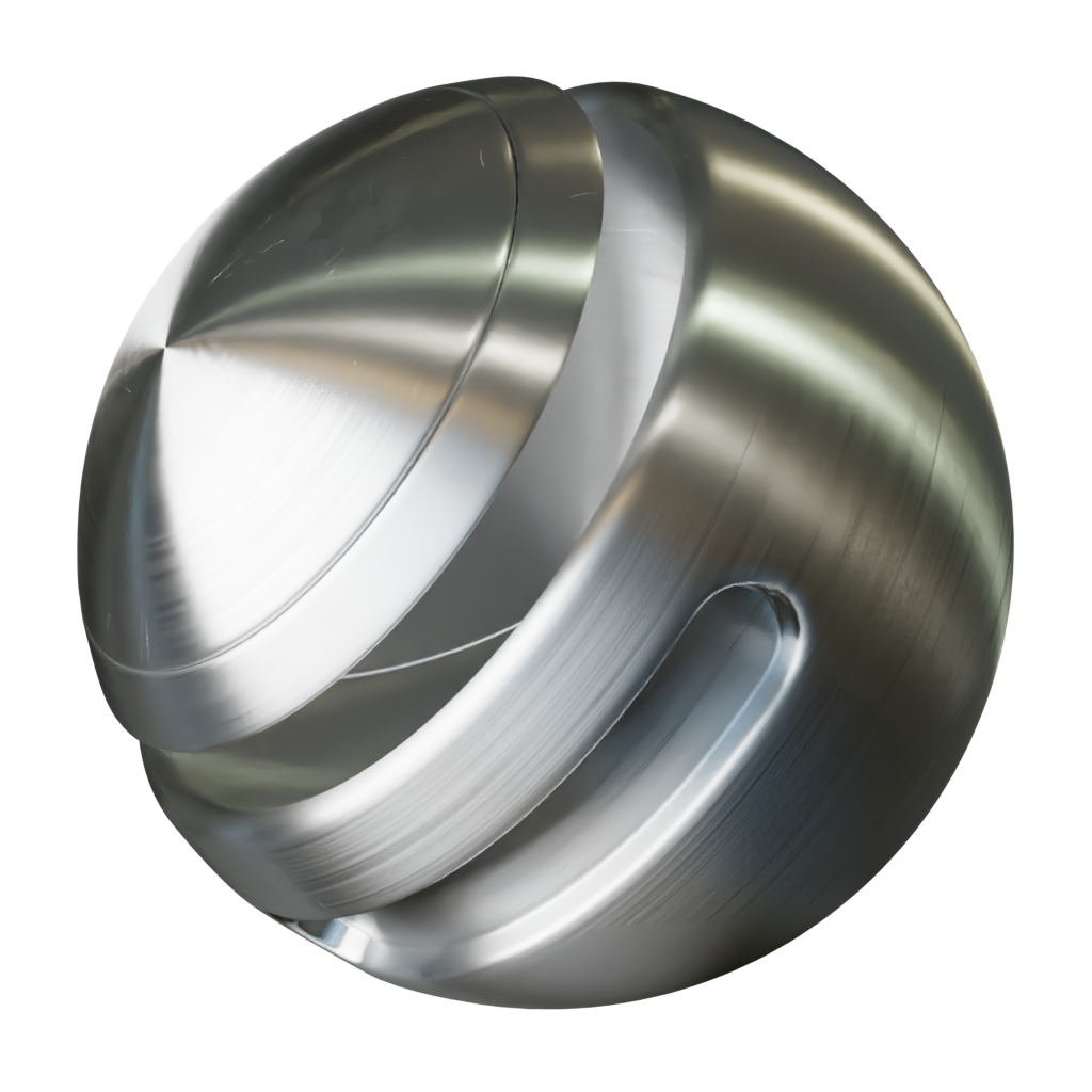 Brushed aluminium | FREE metal materials | BlenderKit