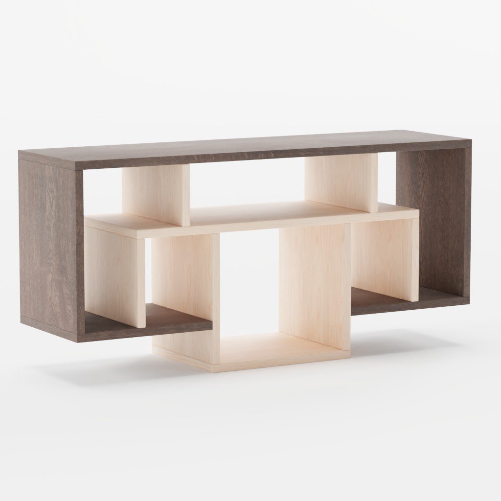 Shelf PN-2 Pyramid | FREE Shelves models | BlenderKit