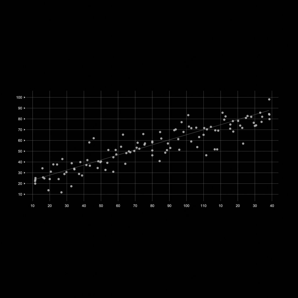 HUD & UI - Scatter and Regression Chart | FREE Motion Design models ...