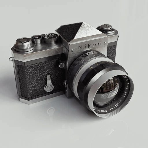Camera Nikon F | Photography models | BlenderKit