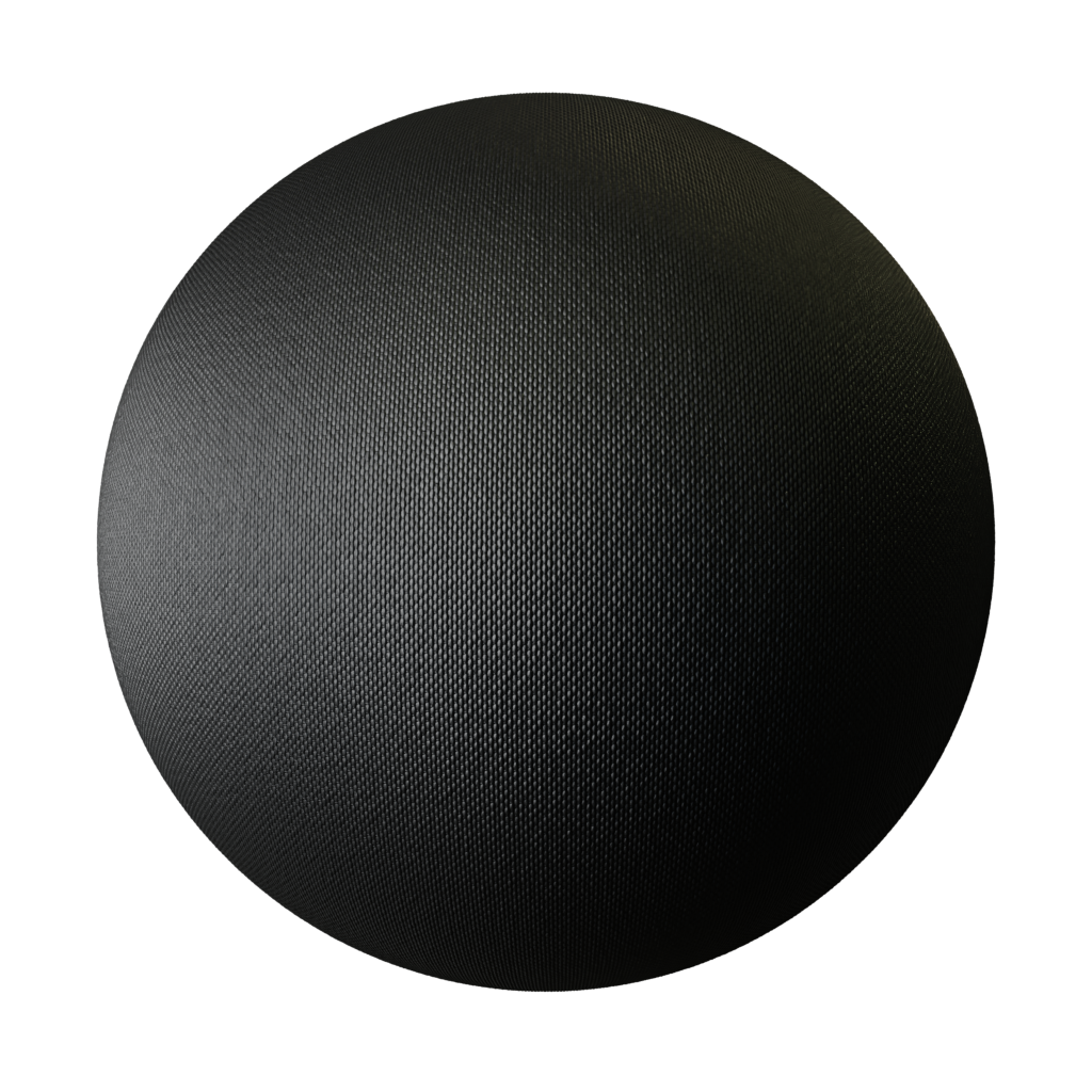 Black Nylon Fabric PBR | FREE Flat Weave Fabric 3D Materials materials ...