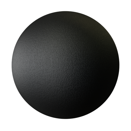 Black Nylon Fabric PBR | FREE Flat Weave Fabric 3D Materials materials ...