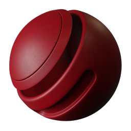 BlenderKit | Download the FREE Red matte metal material