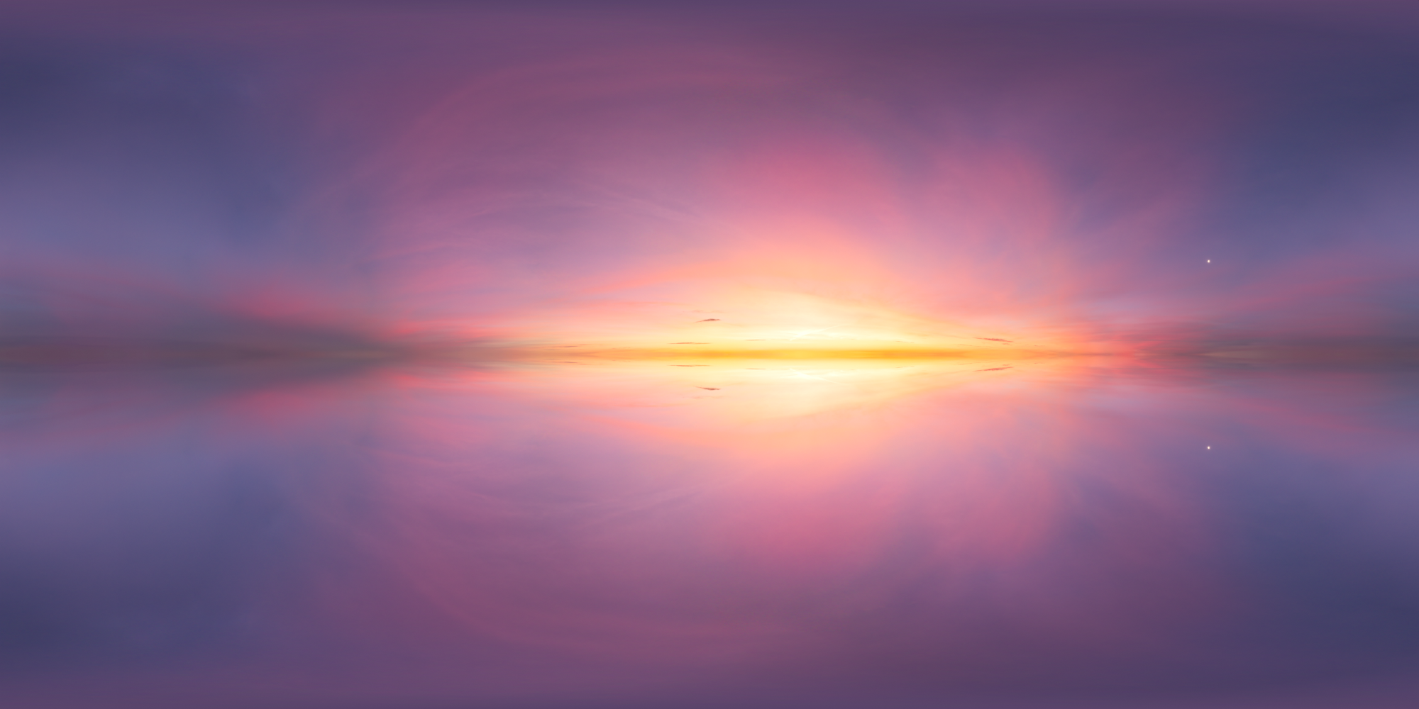 Infinite Real Sky - Pink Sunrise | Nature HDRis | BlenderKit