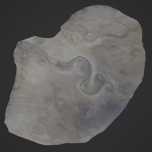 Muddy Shore in Inlet Photoscan | Terrains models | BlenderKit