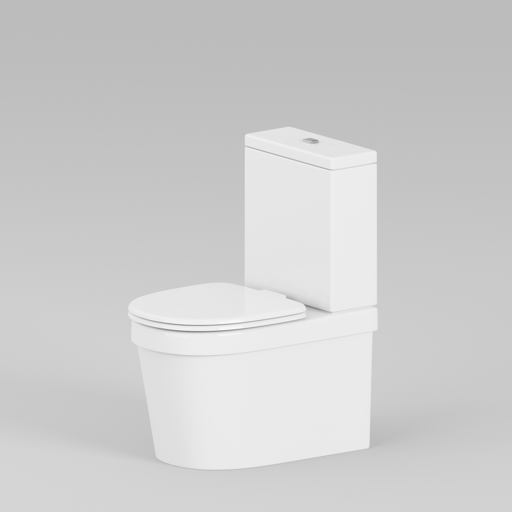 BlenderKit | Download the FREE Basic Toilet Water Closet model