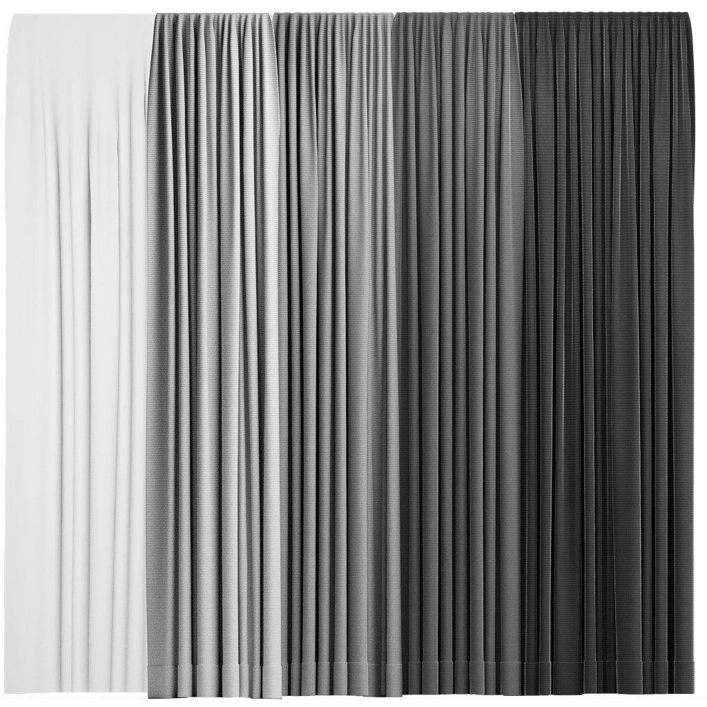 Curtains D | Curtains models | BlenderKit