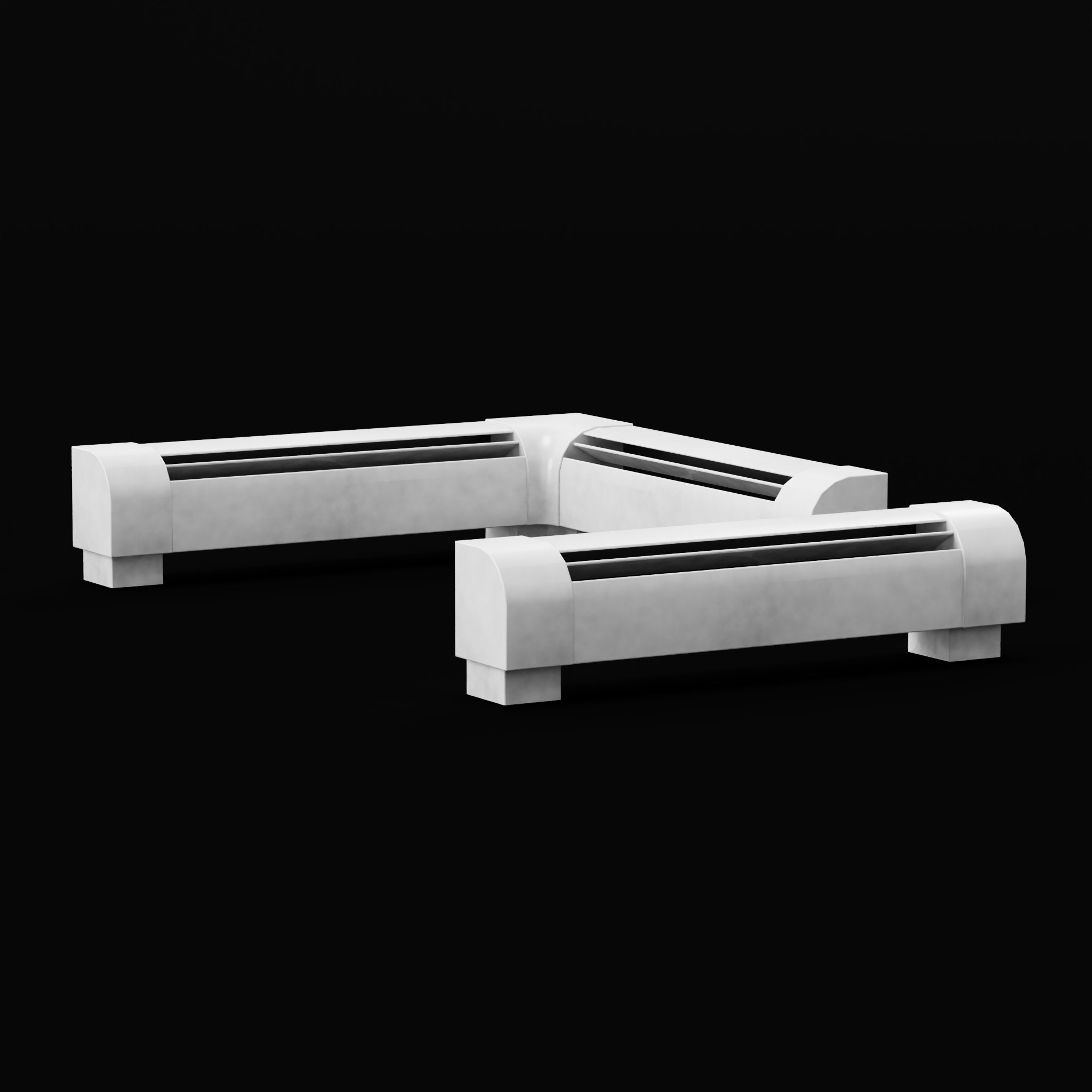 Typical Baseboard Heater Modular | Industrial Equipment models | BlenderKit