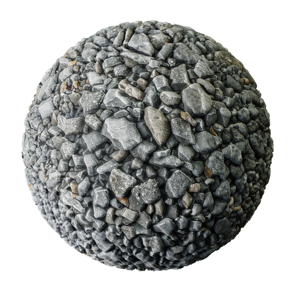Stony ground with pebbles | FREE stone materials | BlenderKit