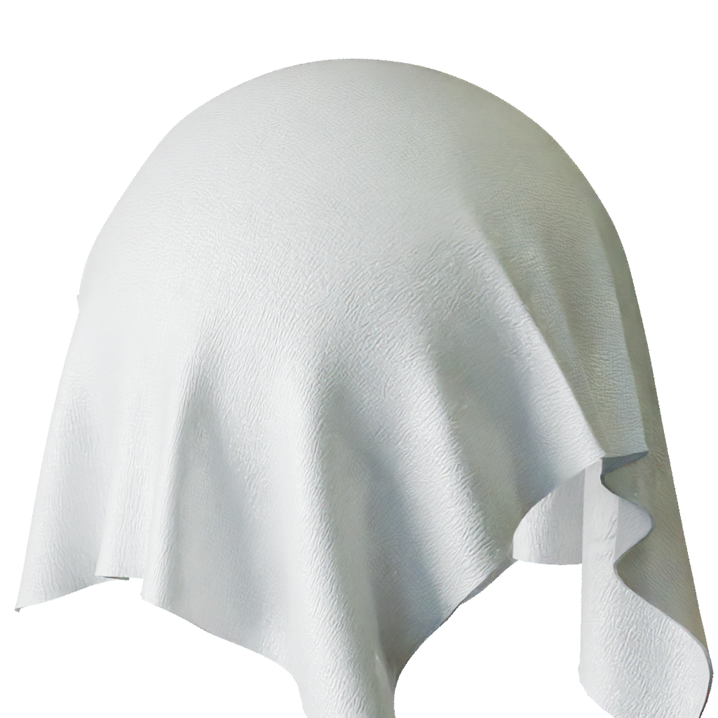 Leather Fabric - White 70 | FREE leather materials | BlenderKit