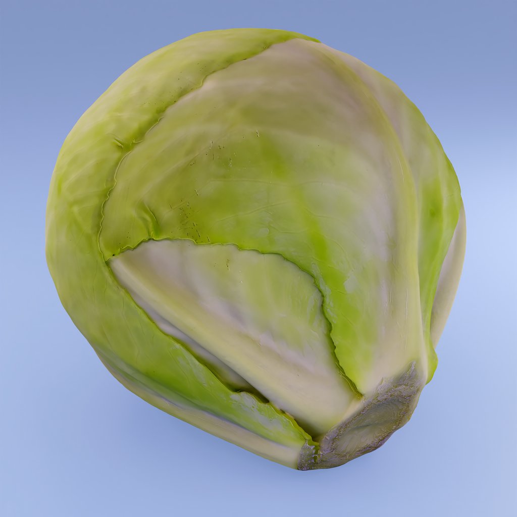 Cabbage vegetable food green salad | Fruit & Vegetables models | BlenderKit