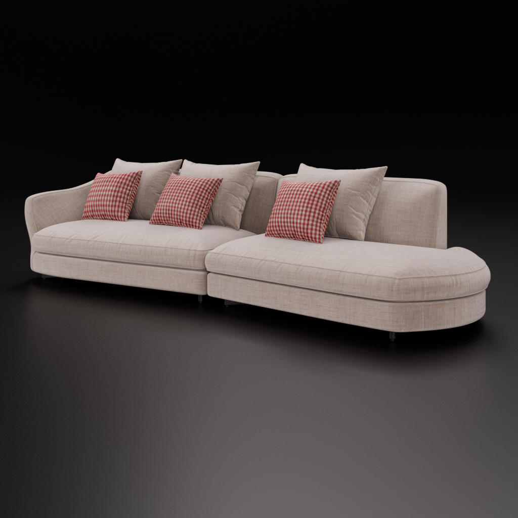 Sofa Duo | Sofas models | BlenderKit