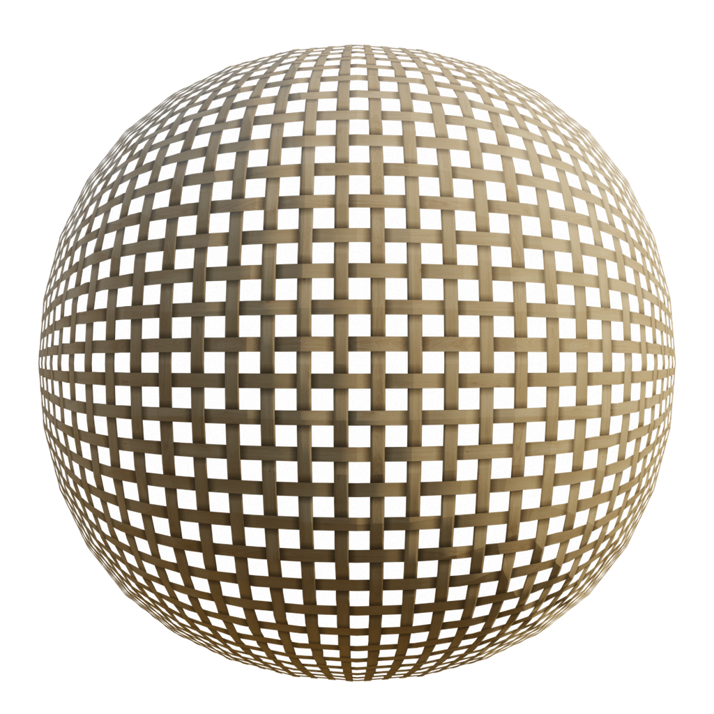 Wicker Rattan Weave Seamless | FREE wood materials | BlenderKit
