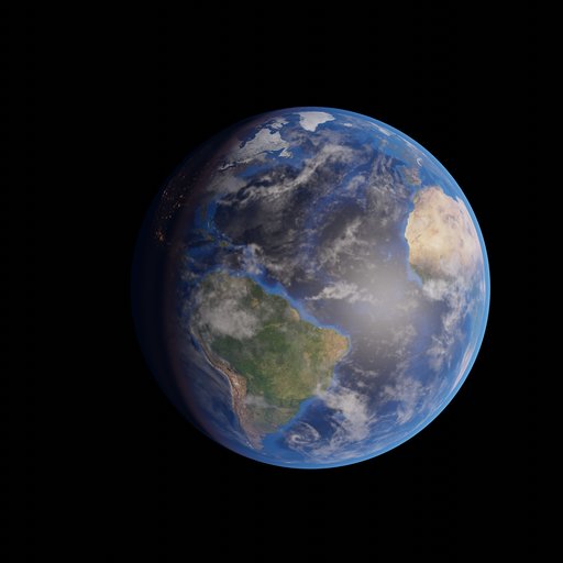 NASA Earth 21600x10800 | FREE Planet models | BlenderKit