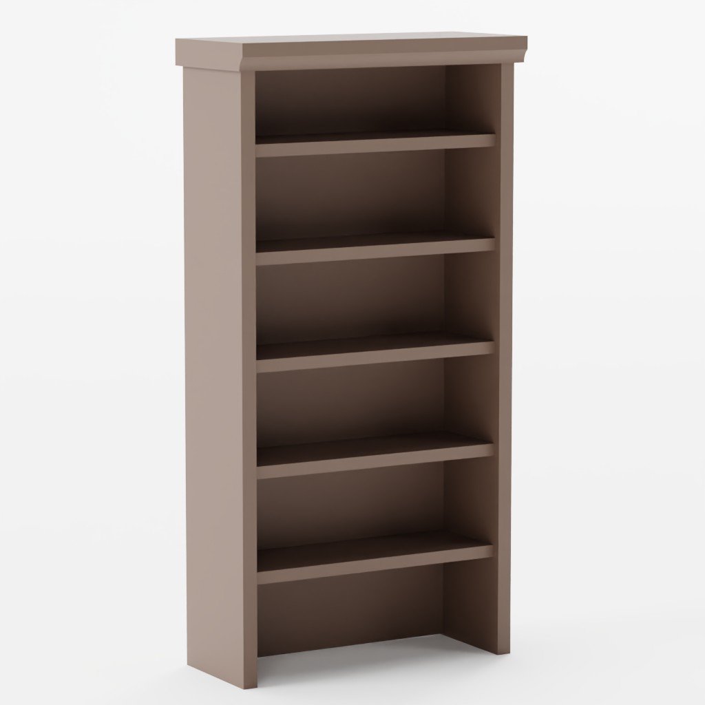 Shelf - LowPoly | Shelves models | BlenderKit