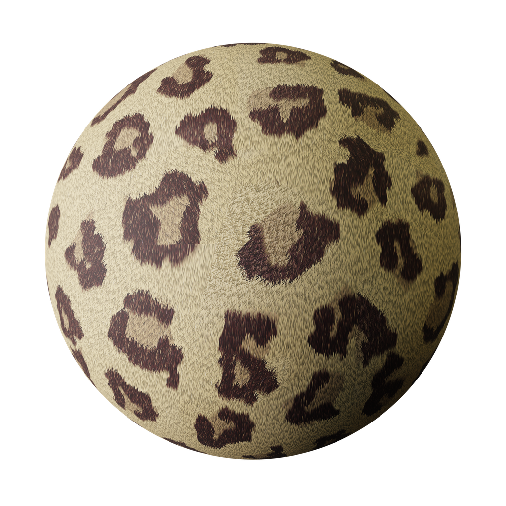 Leopard | FREE animal materials | BlenderKit