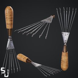 Garden set SJ07 | FREE Handtools models | BlenderKit