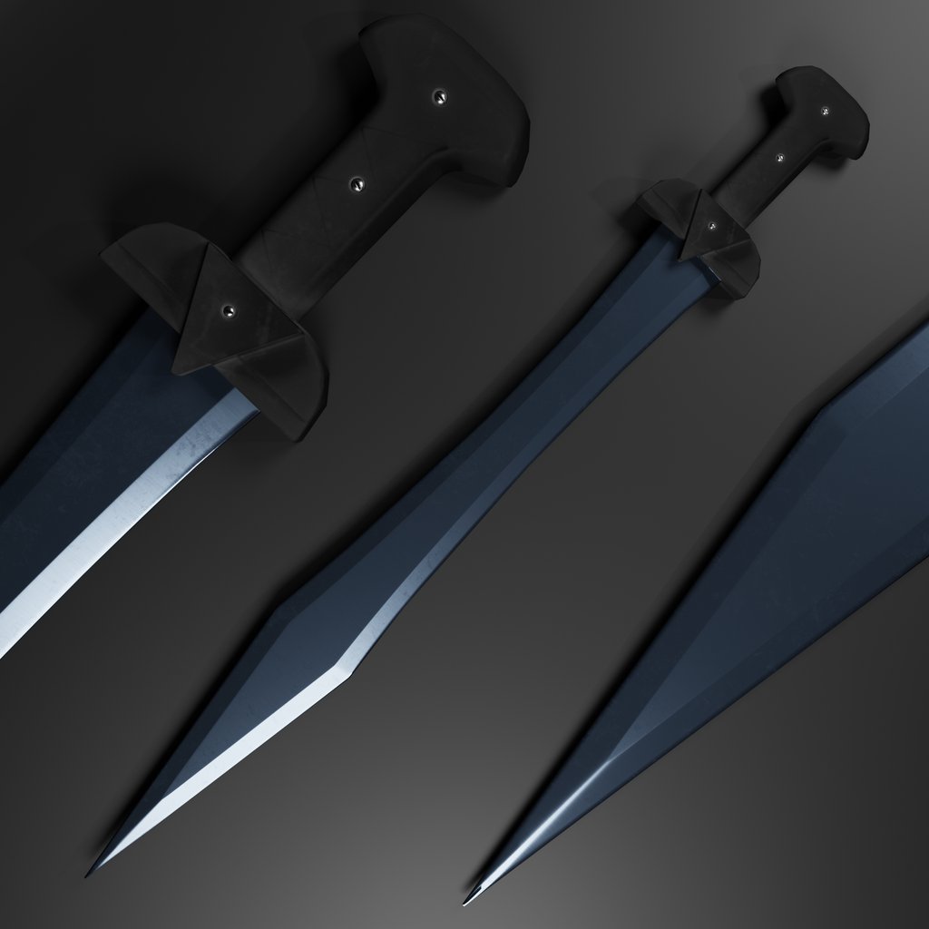 Sword 4 | Modern Weapons models | BlenderKit