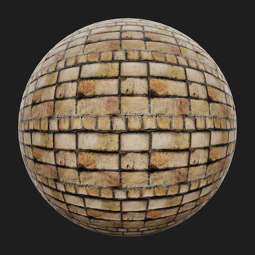 City wall | FREE bricks materials | BlenderKit