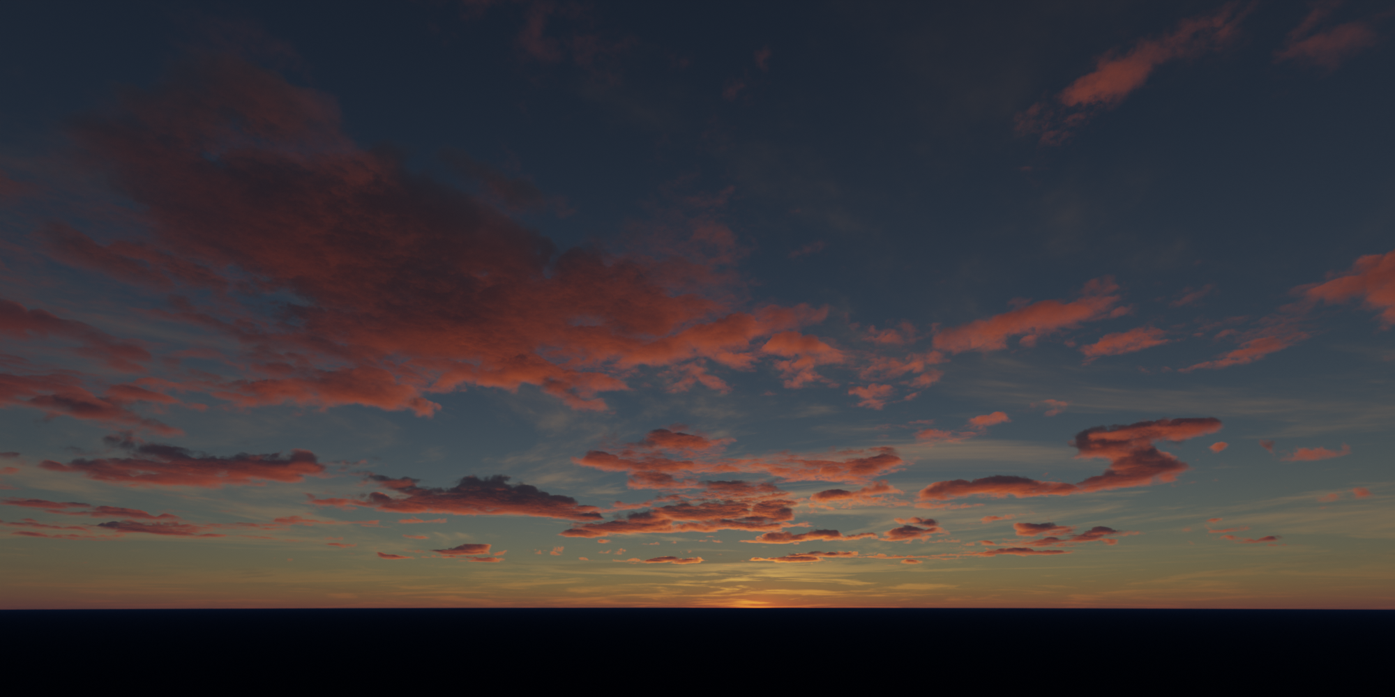Pink Twilight Sky | FREE Nature HDRis | BlenderKit