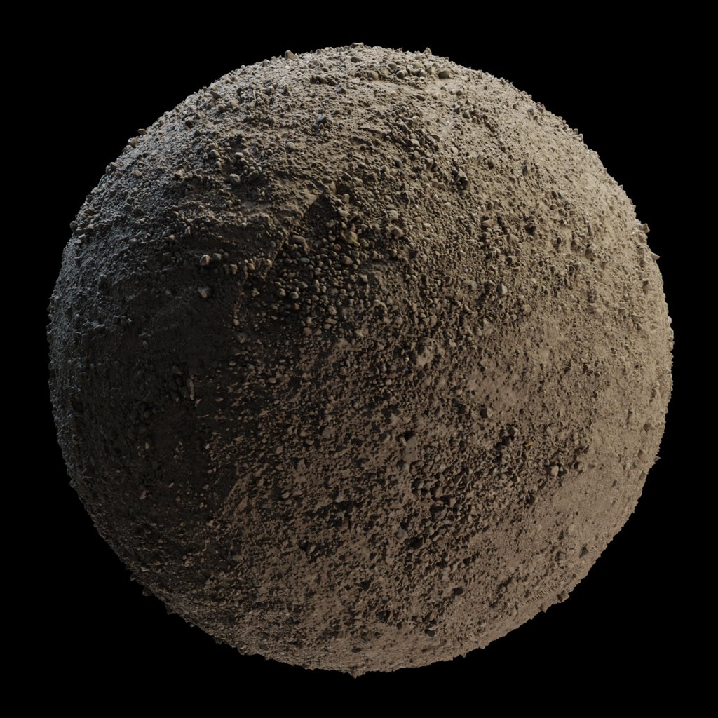 Dirt road | FREE ground materials | BlenderKit