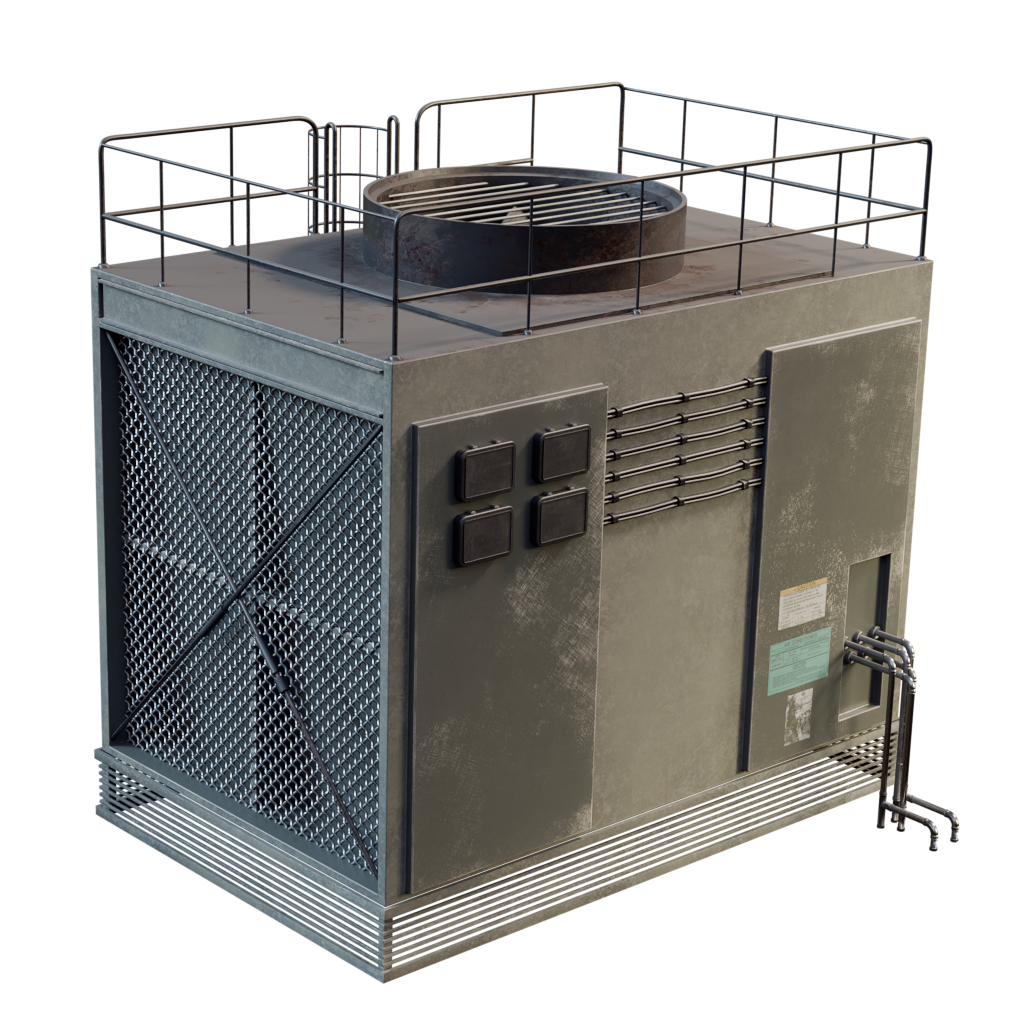 Air Conditioner | Urban Environment models | BlenderKit