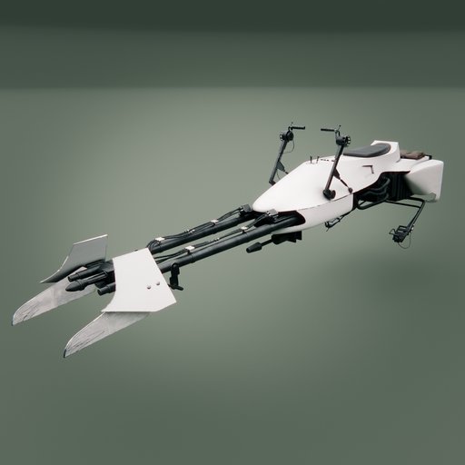 Star Wars Speeder Bike | Military Vehicles models | BlenderKit