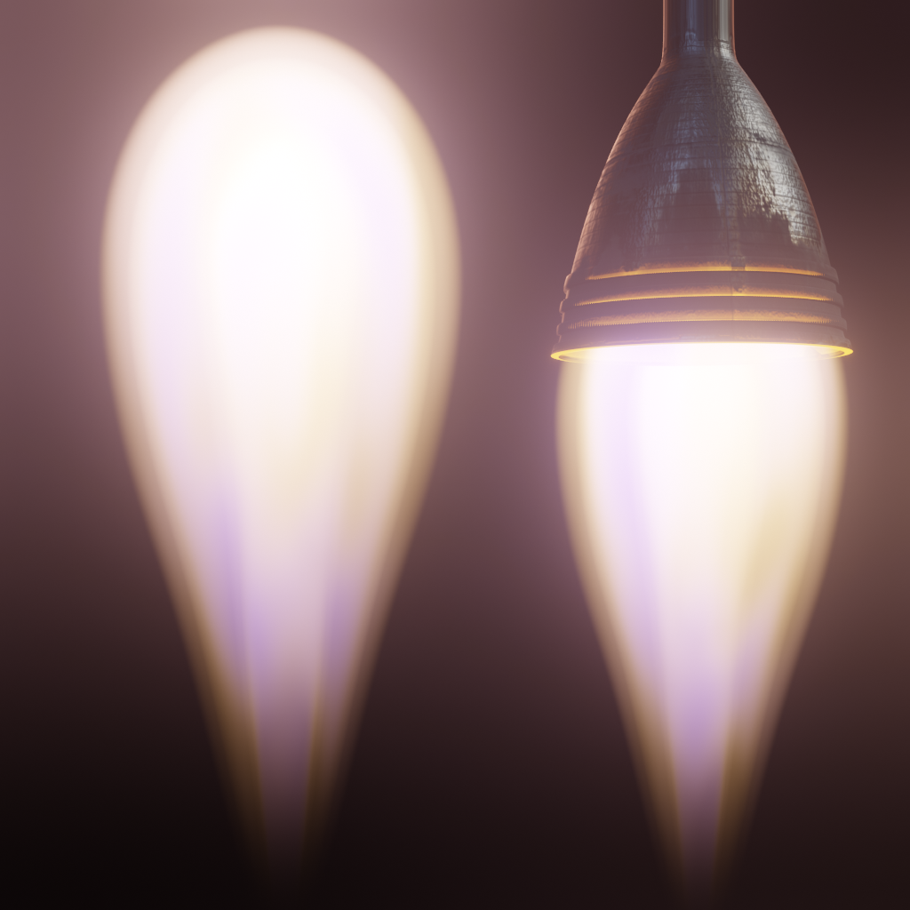 Thruster Flame | Spacecraft models | BlenderKit
