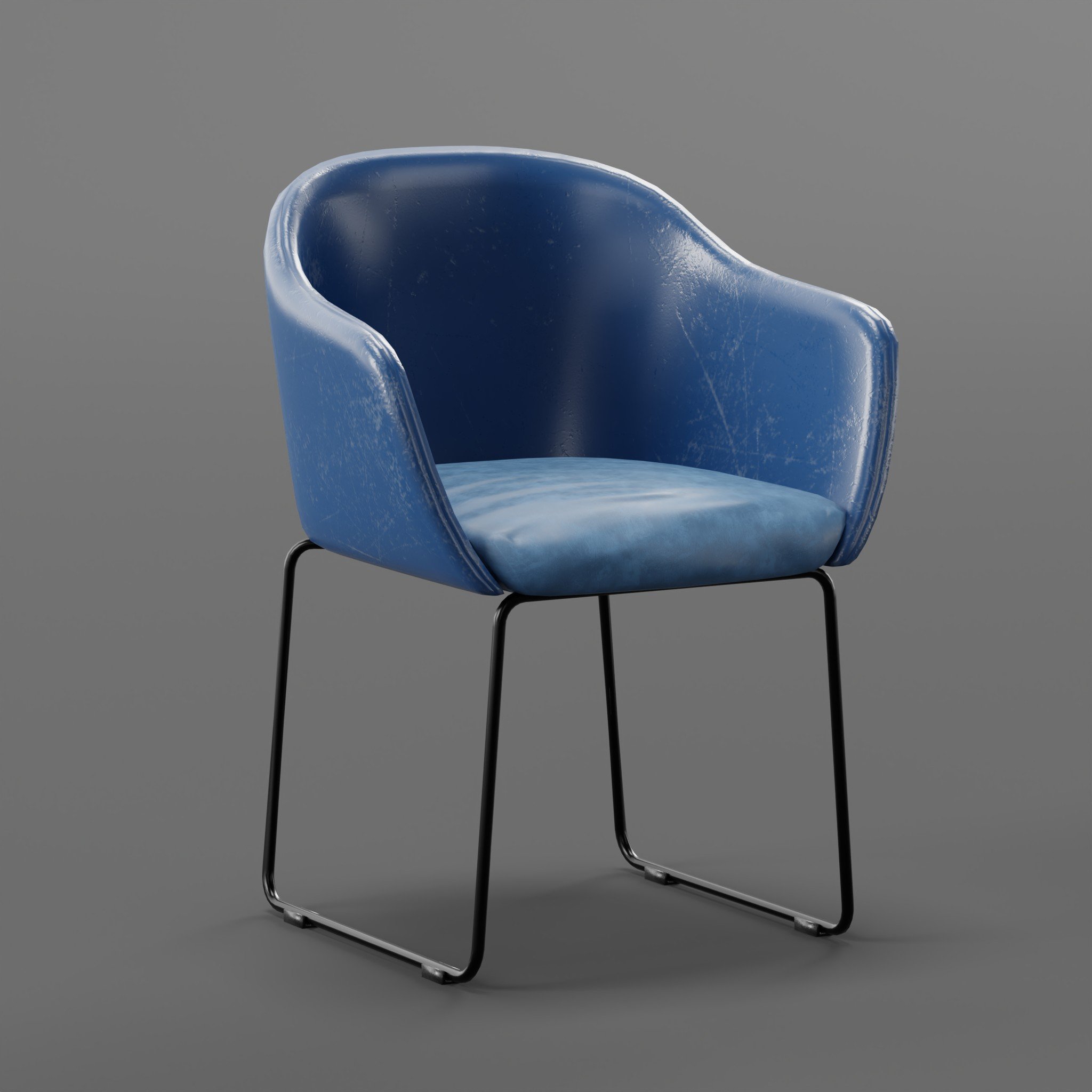 Dining chair 1 ver.4 | Chairs models | BlenderKit