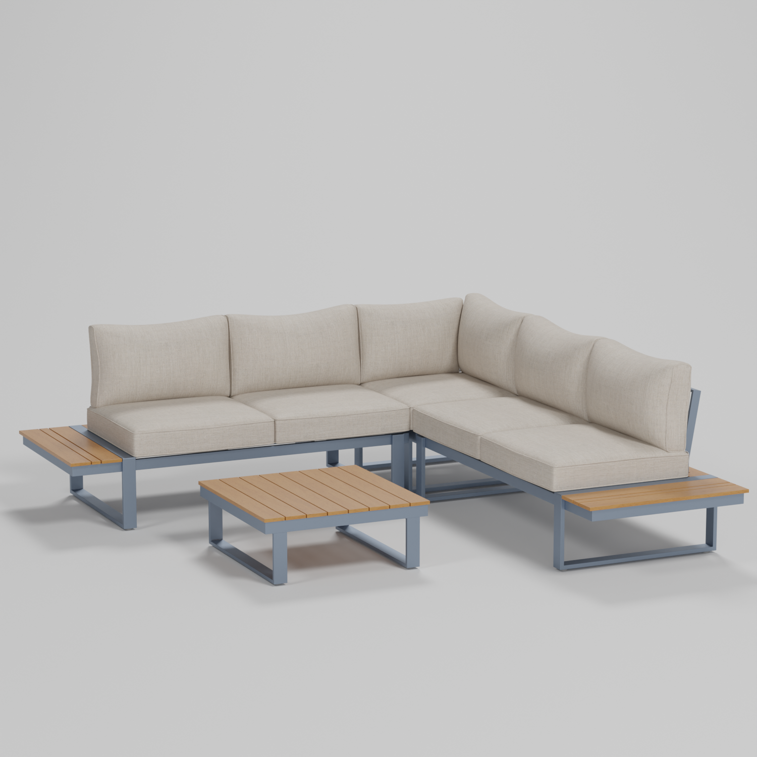 Patio Conversation Sets | Sofa-table Sets models | BlenderKit