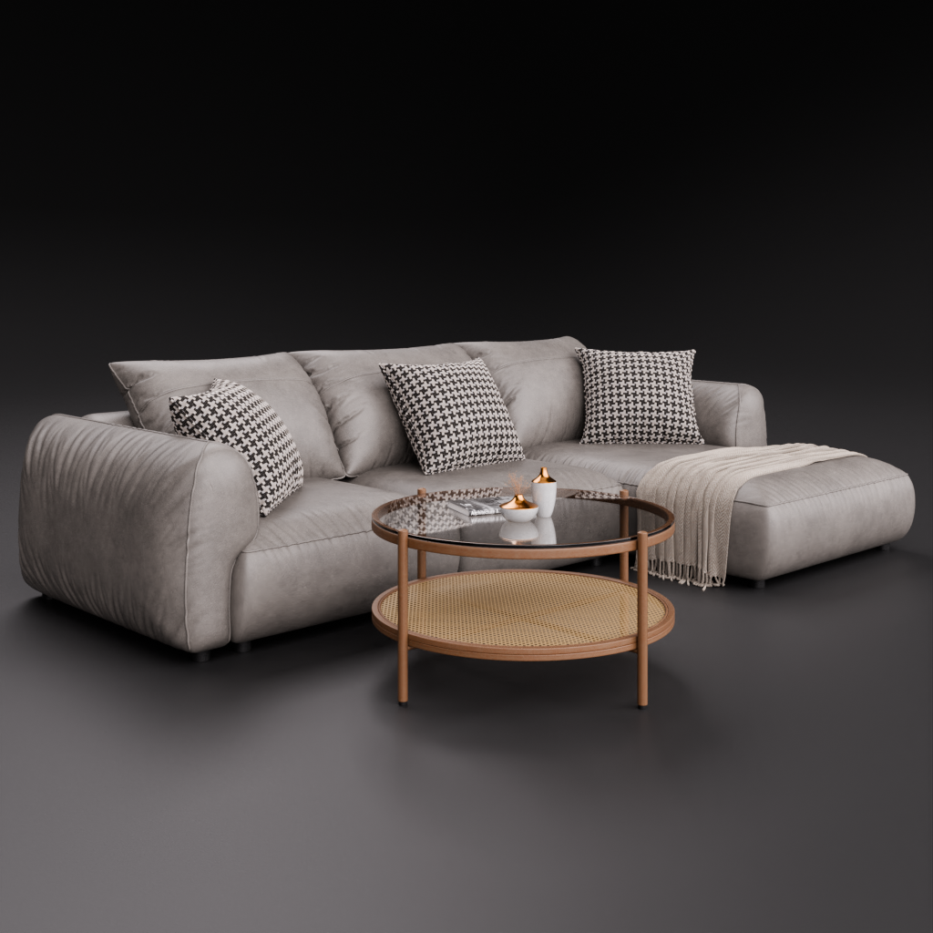 Sofa Mindful | Sofas models | BlenderKit
