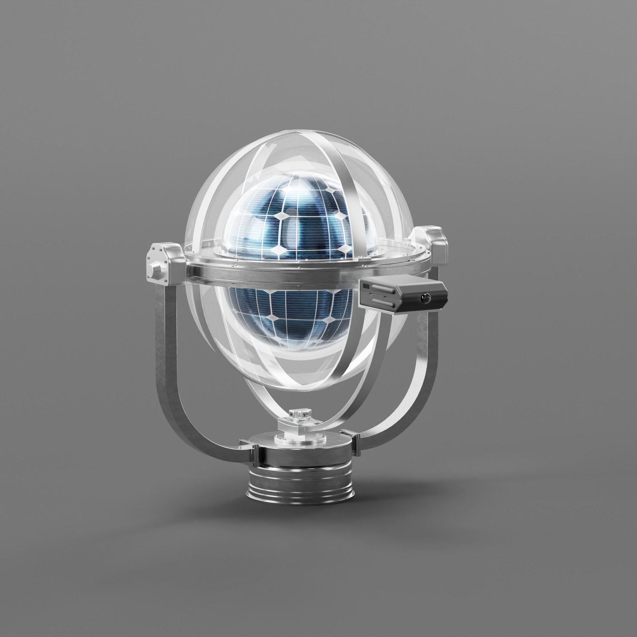 Spherical solar panel | Miscellaneous models | BlenderKit