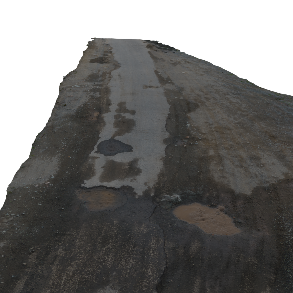 Dirt Road in Nature Photoscan | Terrains models | BlenderKit