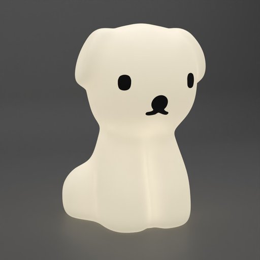 Snuffy Puppy Night Stand | Table Lamps models | BlenderKit
